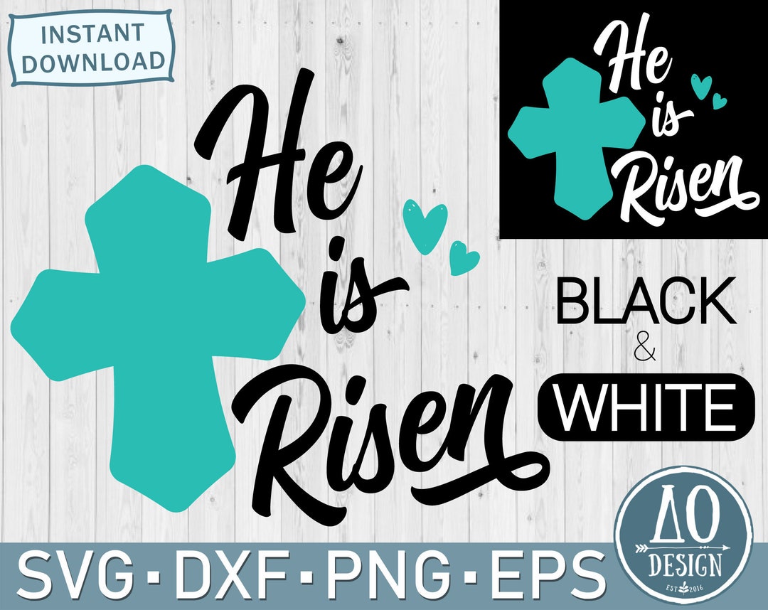 He is Risen SVG, Faith SVG, Easter SVG, Waymaker Svg, Religious Svg, He ...