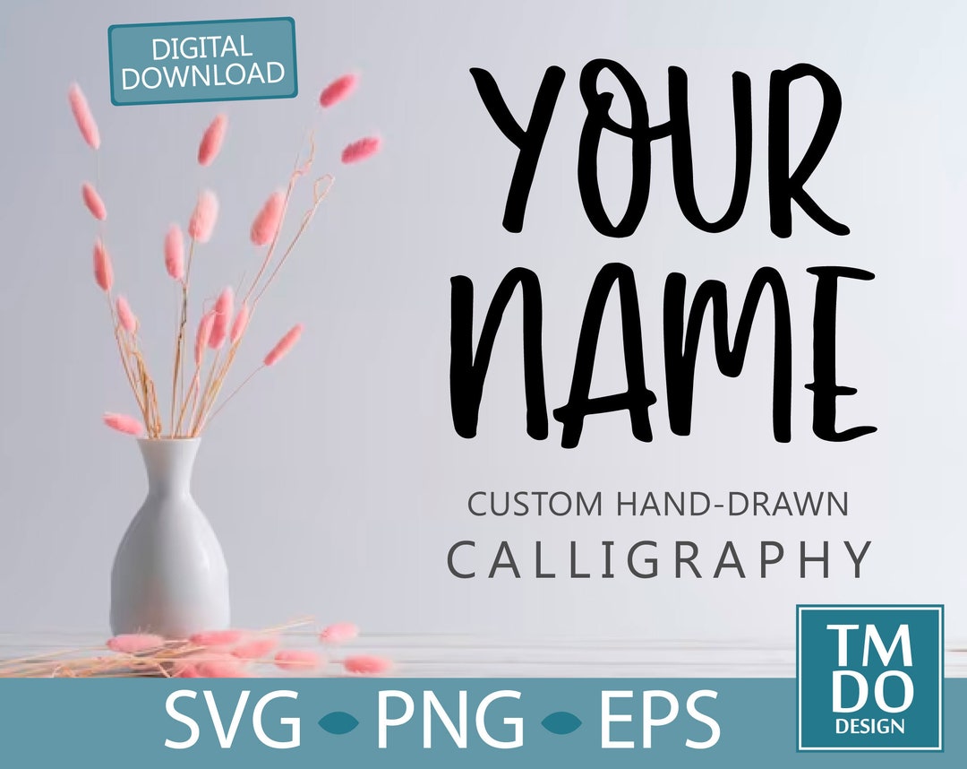 Personalized Name Svg Custom Name Svg Custom Name - Etsy
