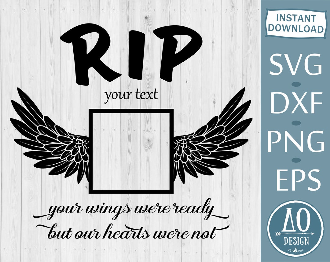 RIP svg, In Loving Memory SVG, Memorial svg, In memory svg, In loving ...