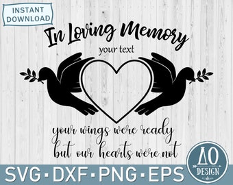 In Loving Memory Dove | Etsy