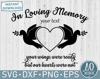 In Loving Memory Dove - Etsy
