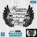 Son in Loving Memory Svg, in Memory of Son Svg, Son in Heaven Png, Son ...