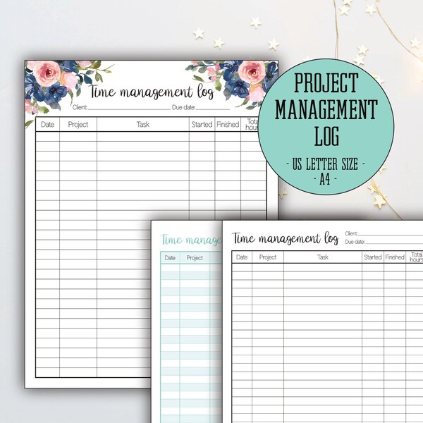 Client Task Tracker Printable - Etsy