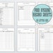 Kitchen Cleaning Checklist, Temperature Log, Food Waste Log, Food ...