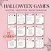 Halloween Games Bundle - Printable Pink Party Games for Adults & Teens ...