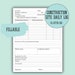 Editable Construction Site Log, Job Site Project Management Report ...