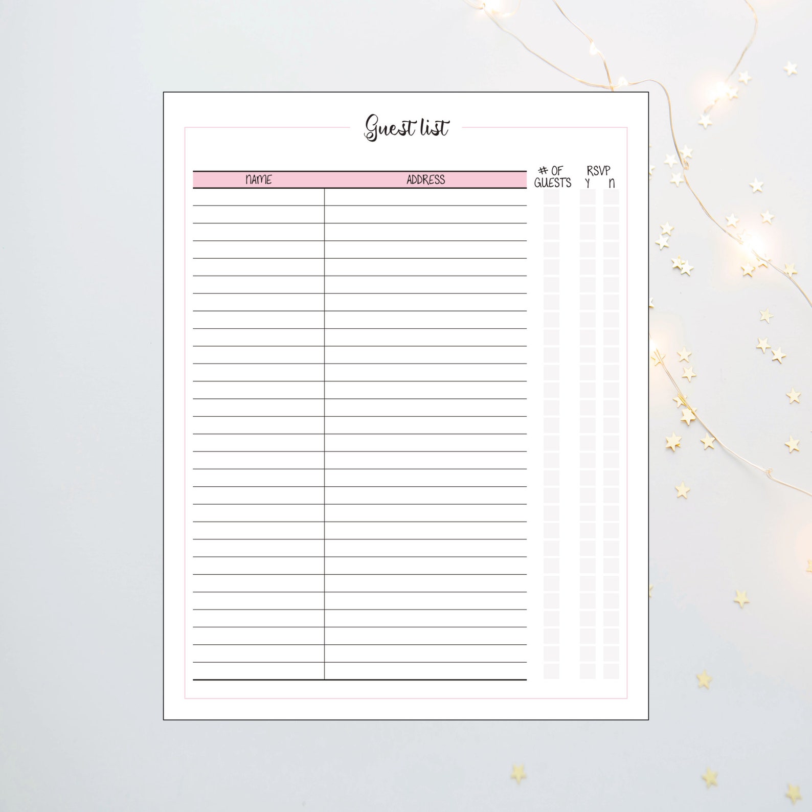 Quinceañera Planner, Quince Planning Checklist, Quinceañera Templates ...