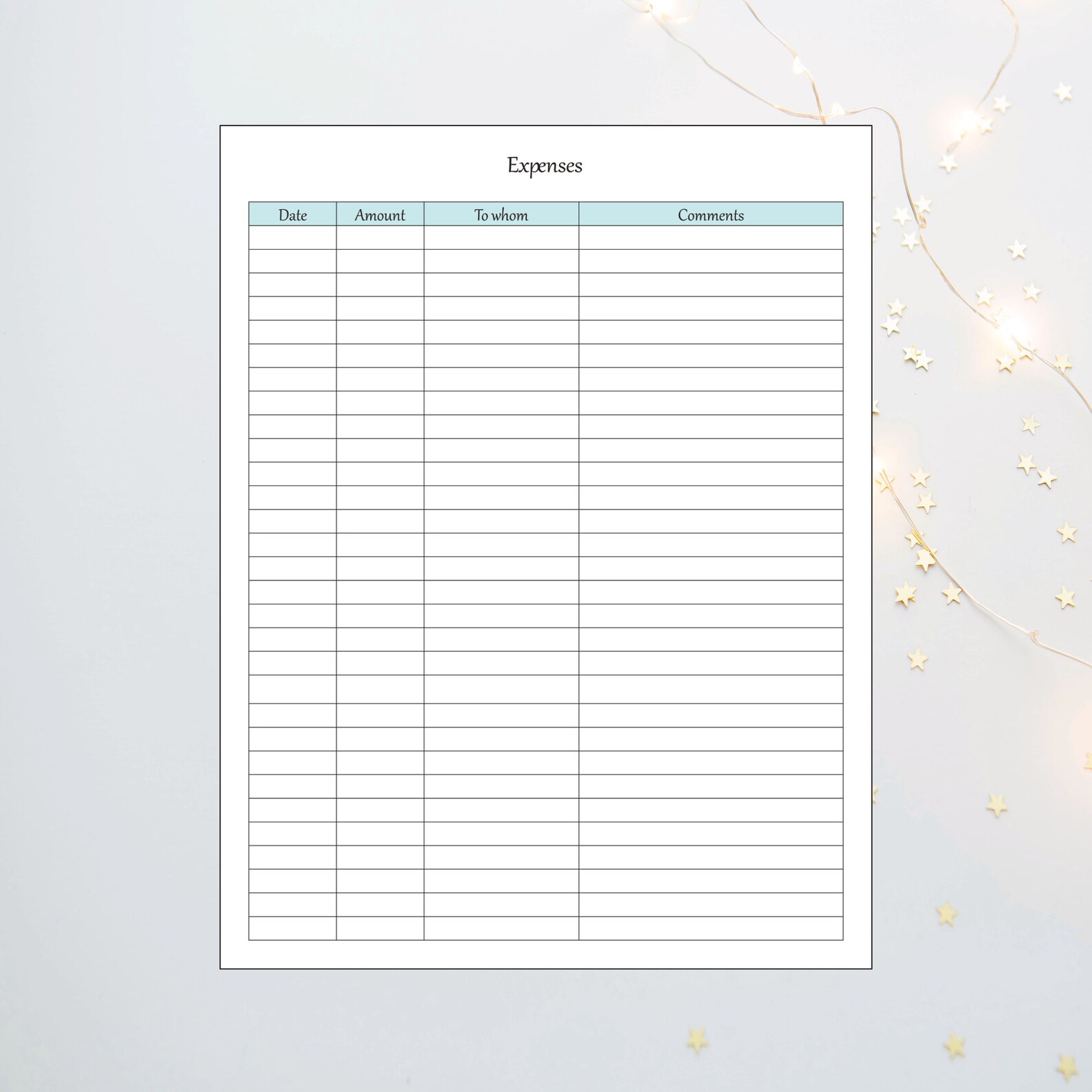 Editable, Tithe Tracker, Giving Log, Tithes and Offerings, Donations ...