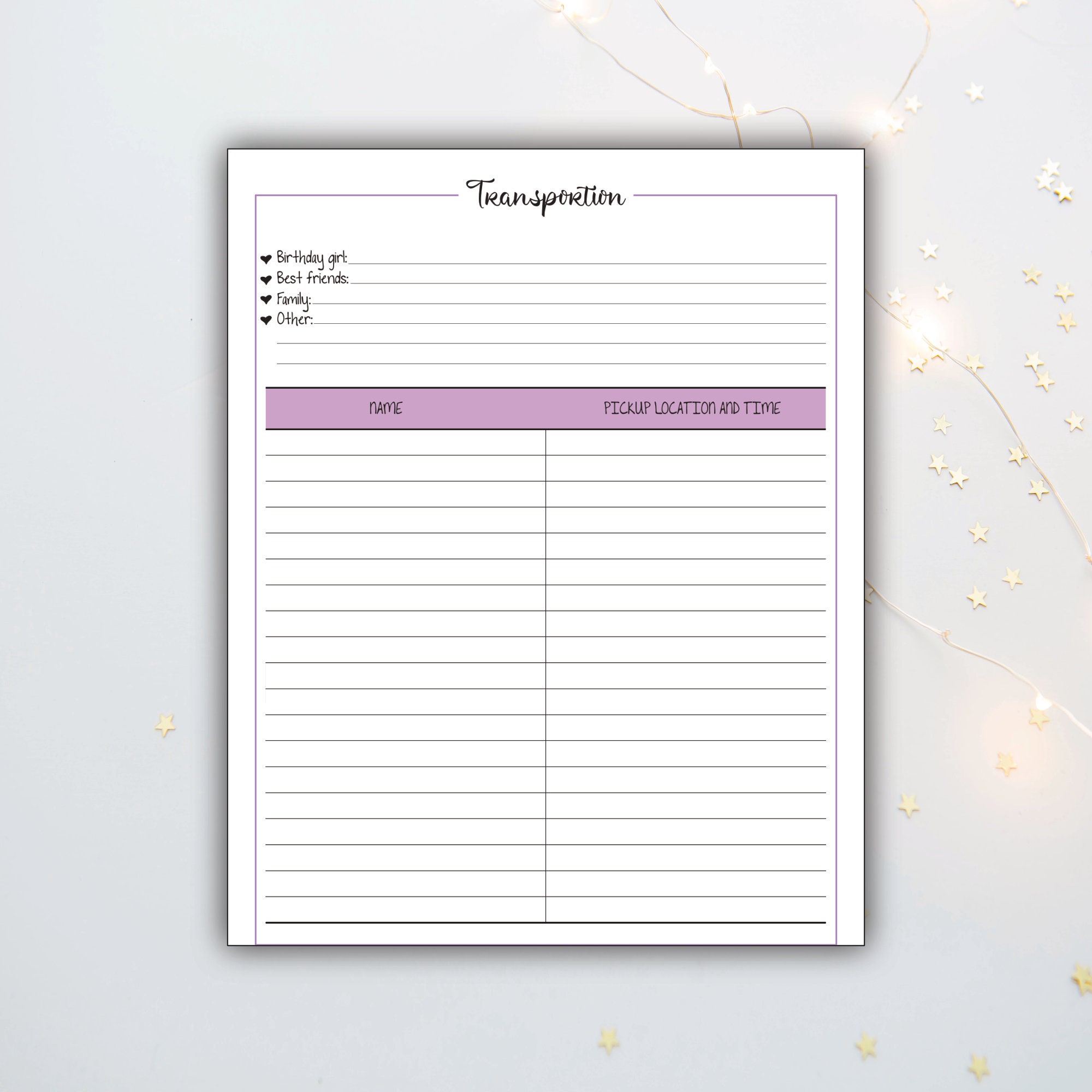 Sweet Sixteen Birthday Planner, My Sweet 16 Planning Checklist ...