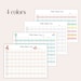 Diaper Changing Tracker Printable, Daily Diaper Log, Diaper Chart for ...