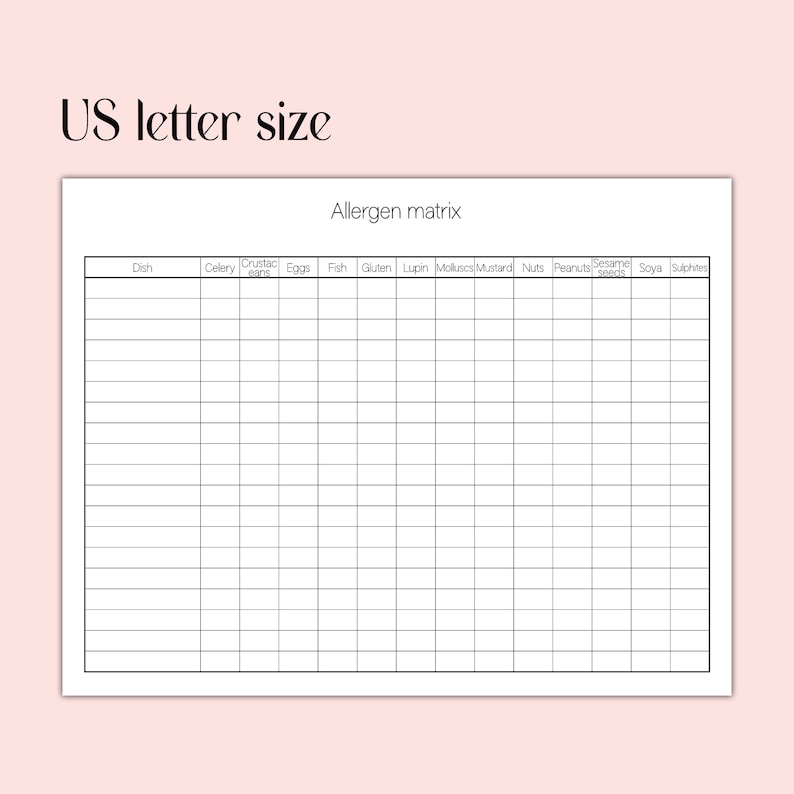 Food Safety Hygiene Record Sheets, Kitchen Cleaning Checklist ...
