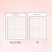 Diaper Log Printable: Daily Changing Tracker & Infant Changing Chart in ...