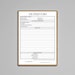Job Work Order Form Printable, Small Business Job Work Order Tracking ...