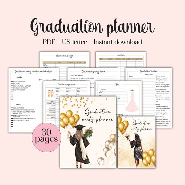 Graduation Party Planner - Etsy