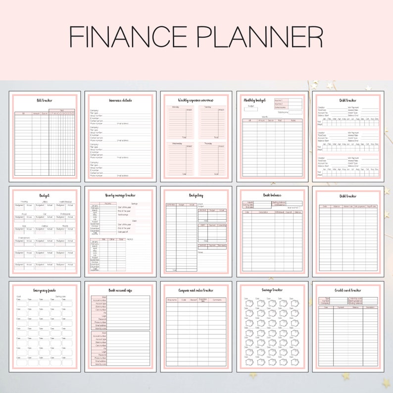 All in One Planner Printable Ultimate Planner for Students - Etsy
