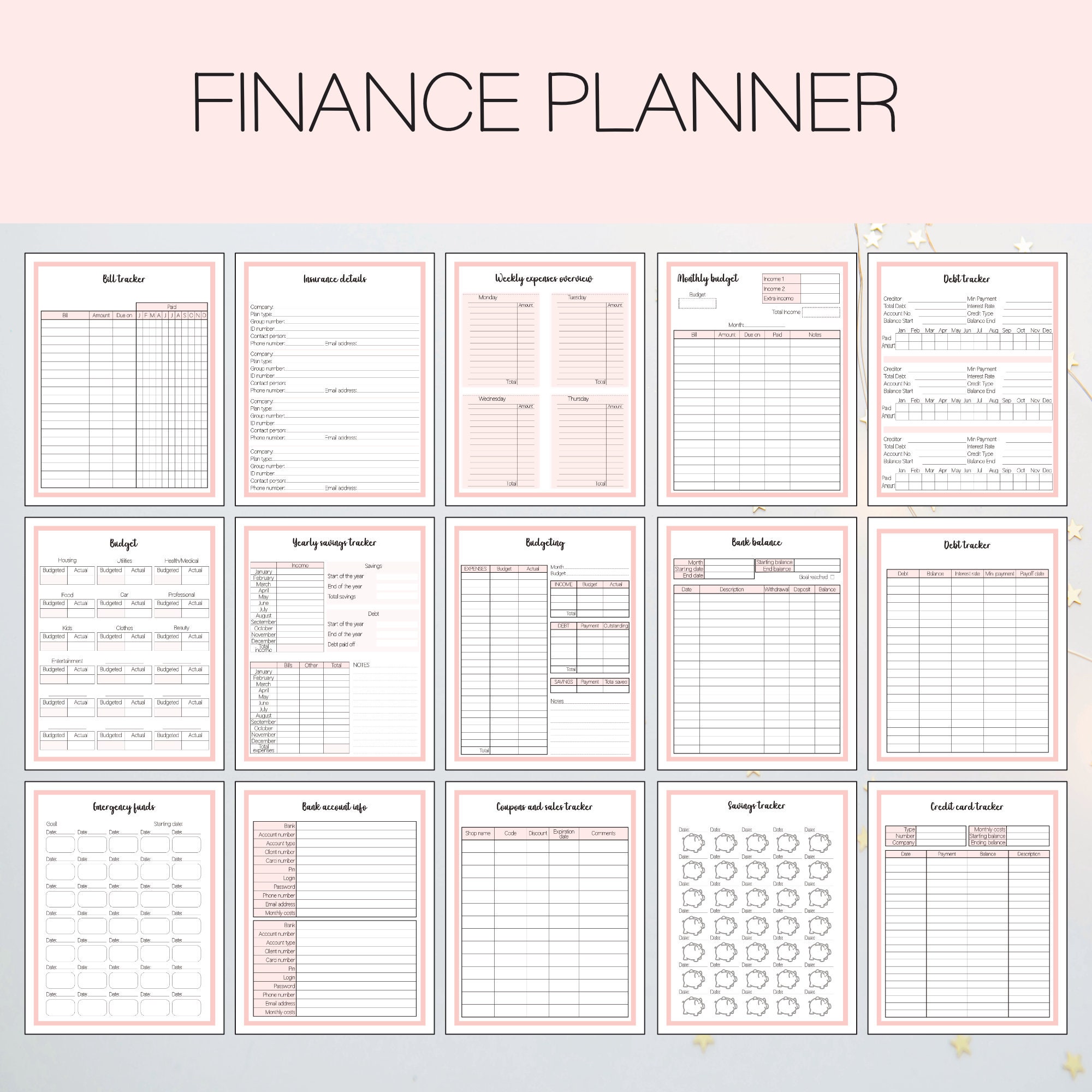 All in One Planner Printable Ultimate Planner for Students - Etsy