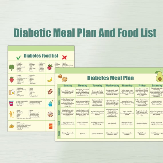 Diabetic Diet Plan For Seniors