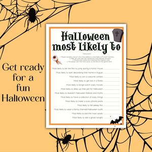 Halloween Games Bundle, Printable Spooky Halloween Party Games for ...