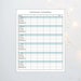 Church Record Book, Tithe Log, Donations Tracker, Membership Tracker ...
