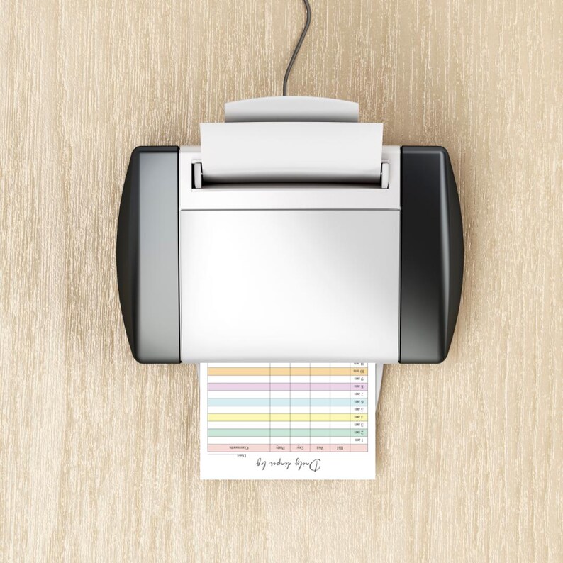 Diaper Log Printable: Daily Changing Tracker & Infant Changing Chart in ...