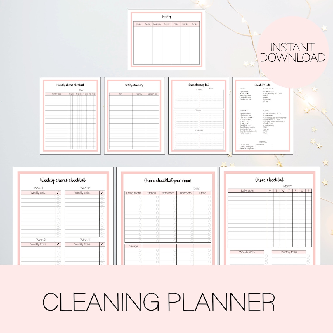 All in One Planner Printable Ultimate Planner for Students - Etsy