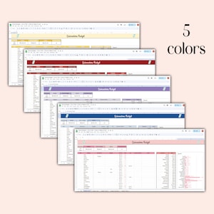 Quinceañera Budget Planner, Editable in Google Sheets, Quince Budgeting ...