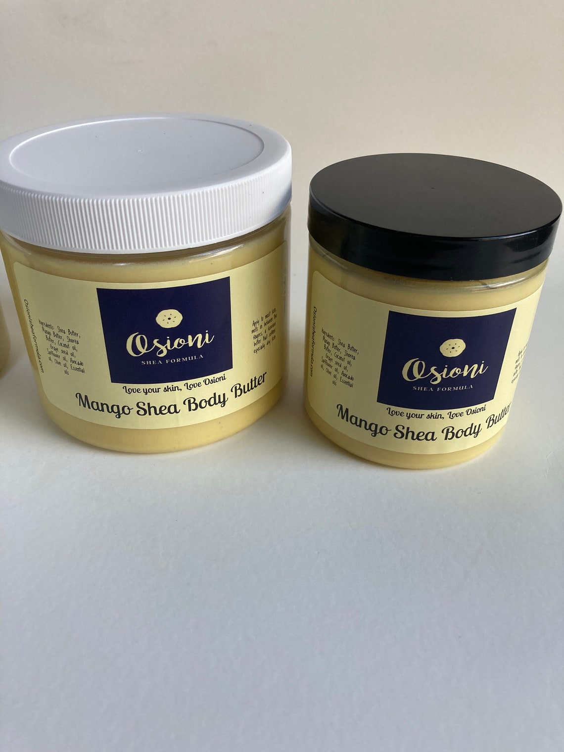 Shea Mango Body Butter/unrefined Shea Butter/sal Butter/mango Butter ...