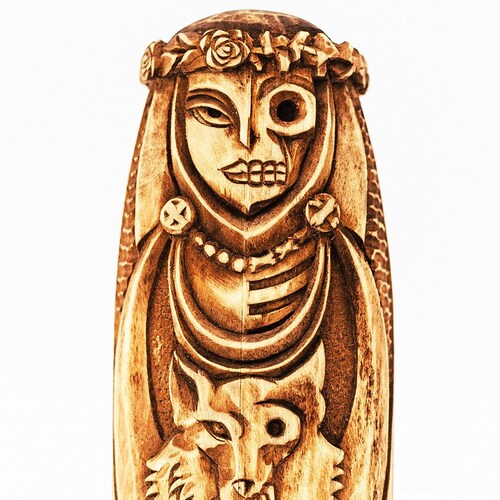 Hel Statue Hand Made From Linden. Original Hand Carved Hel - Etsy
