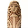 Hel Statue Hand Made From Linden. Original Hand Carved Hel Statuette ...