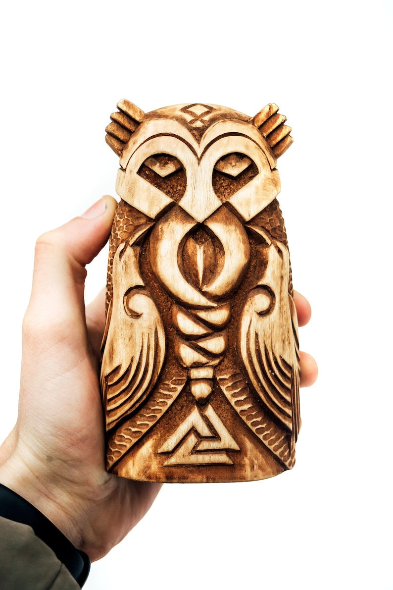 Odin Statue Made From Linden. Original Hand Carved Odin | Etsy