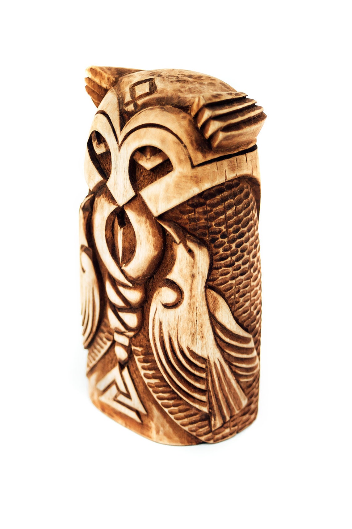 Odin Statue Made From Linden. Original Hand Carved Odin Statuette - Etsy