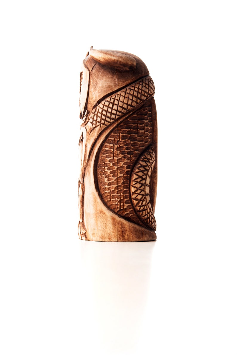 Wooden Loki Statue. Beautiful Statue Loki. Scandinavian Gift Statuette ...