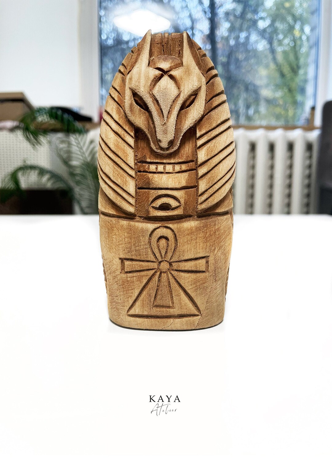 Anubis God Handmade Statuette. Ancient Egyptian Religion. Anpu God. God ...