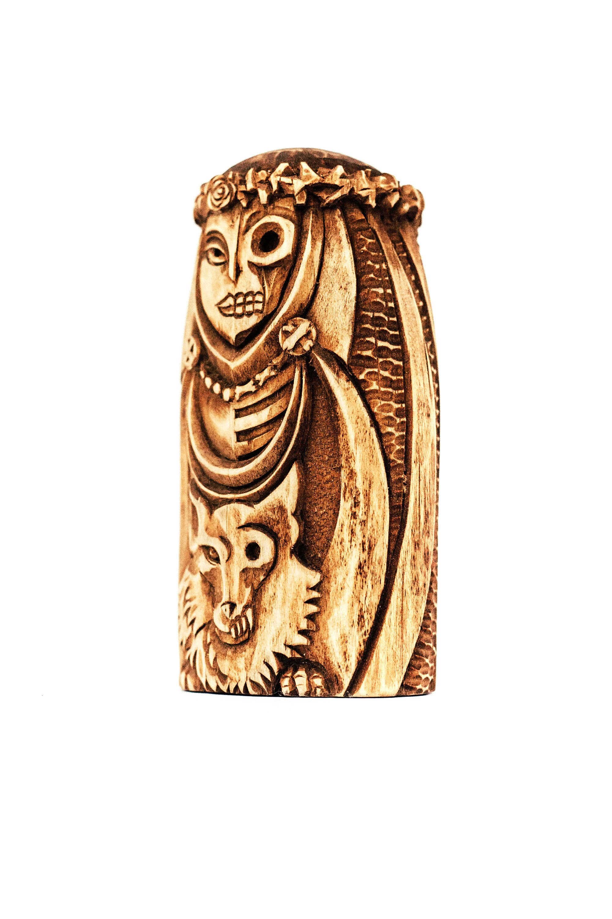 Hel Statue Hand Made From Linden. Original Hand Carved Hel - Etsy