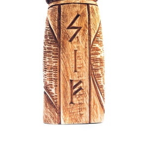 Wooden Figurine - a Goddess Sif. Goddess of Earth. Nordic Goddess Sif ...