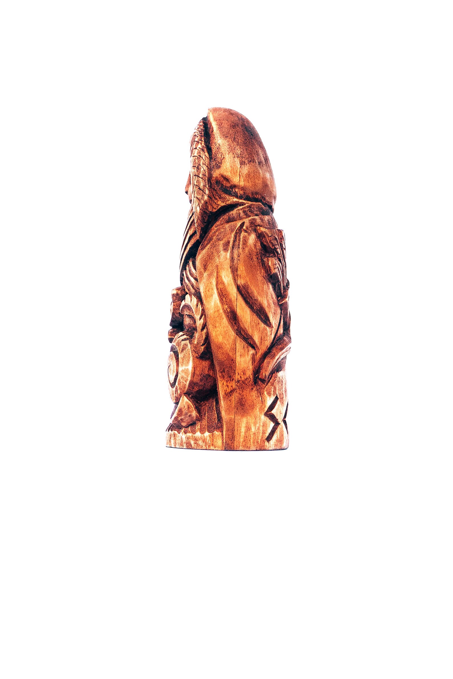 Skadi Statuette Hand Made From Linden. Original Hand Carved Skadi ...