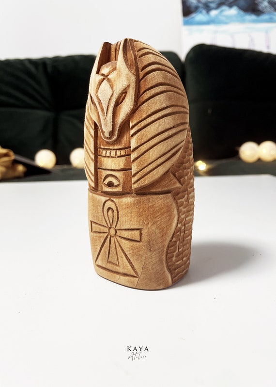 Sculpture Figurines Goibniu god satuette made from Linden Goibniu ...