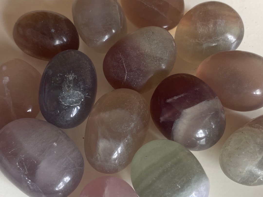 Fluorite Tumbles - Etsy UK