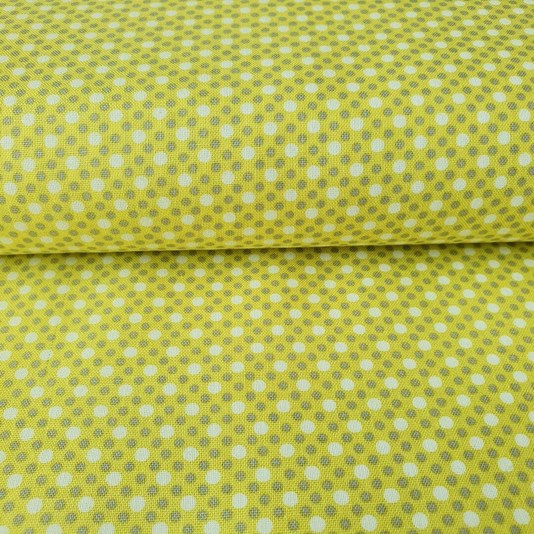 50 Cm Cotton Dim Dots Grey Green Pastel Michael Miller Small Dots - Etsy