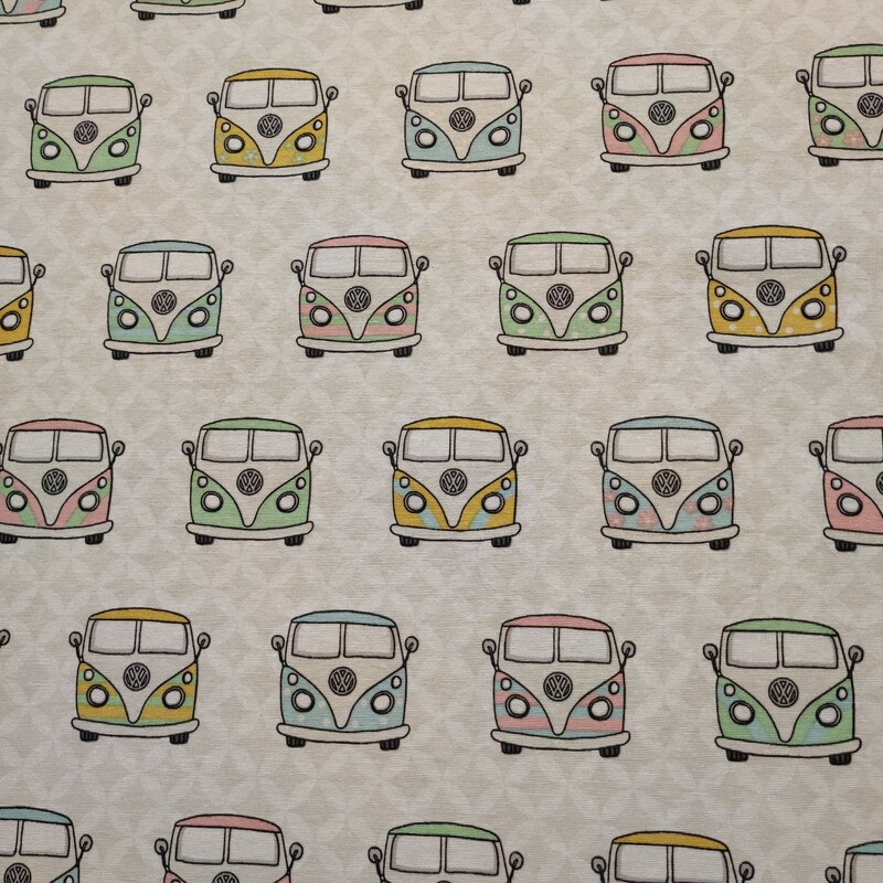 Vw Bus Fabric - Etsy