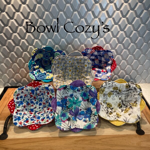 Microwave Bowl Cozy Pattern - Etsy
