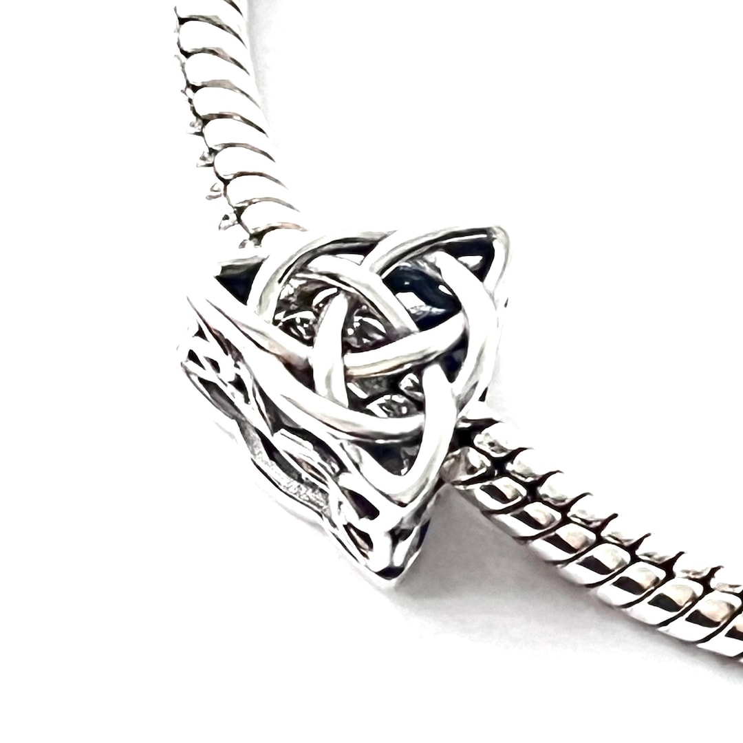 925 Sterling Silver Valknut Viking Valhalla Charm – Fits Pandora ...