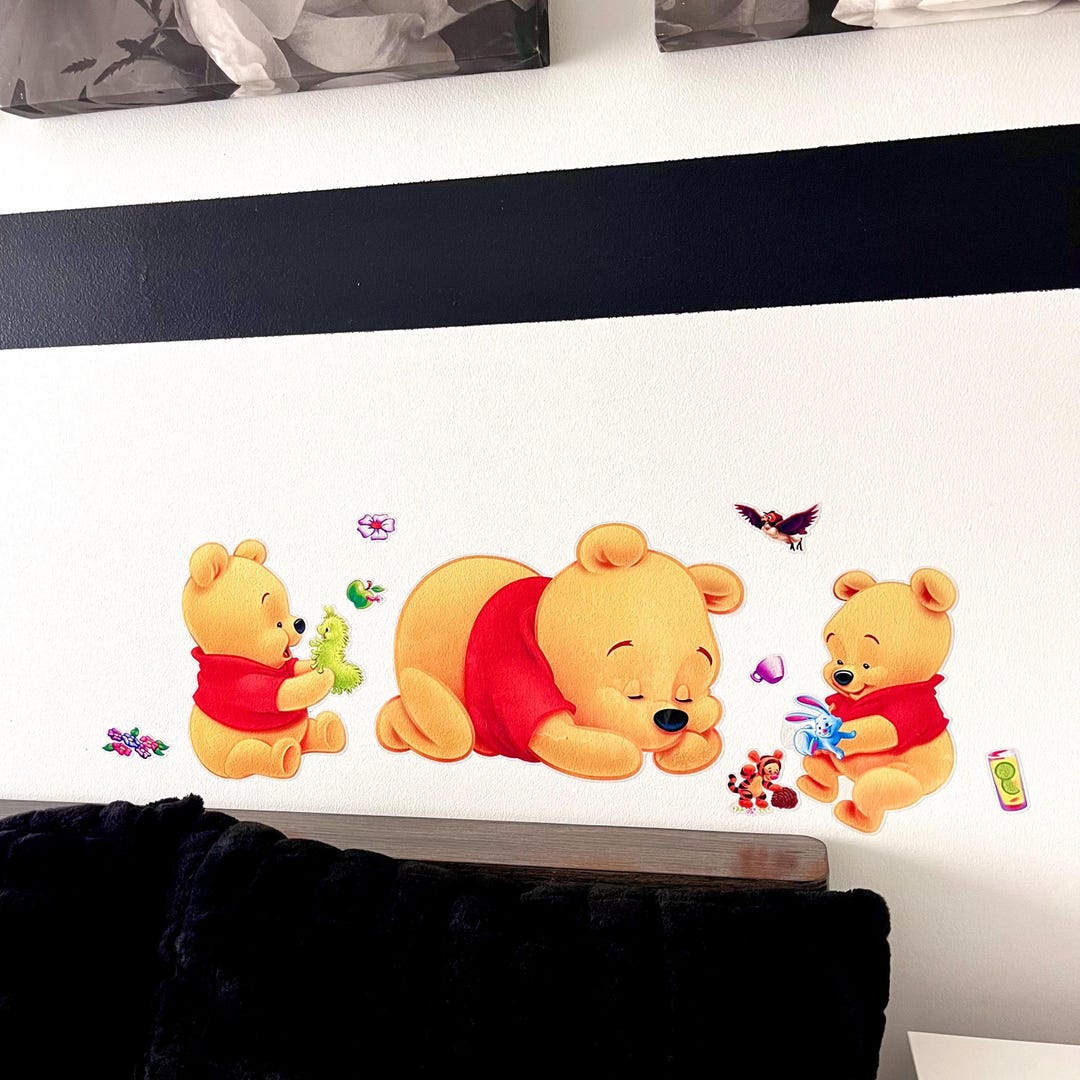 Teddy Bear Wall Mural, Teddy Bears Wall Sticker for Childrens Room ...