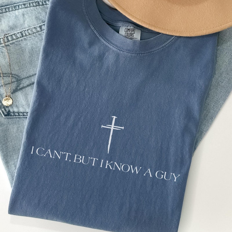 I Can't but I Know a Guy Shirt - Etsy