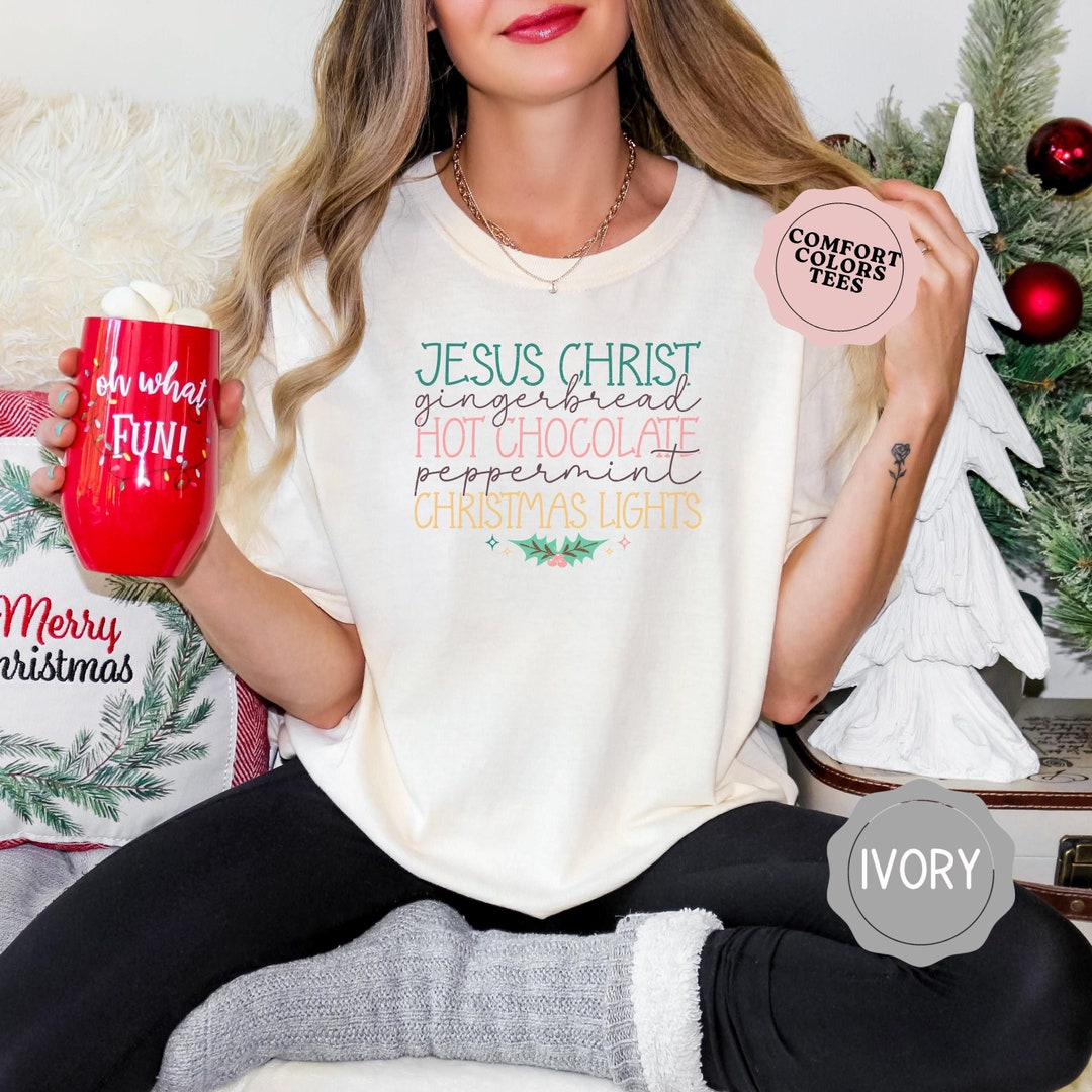 The Best Things of Christmas Shirt Christian Christmas Modern Holiday ...