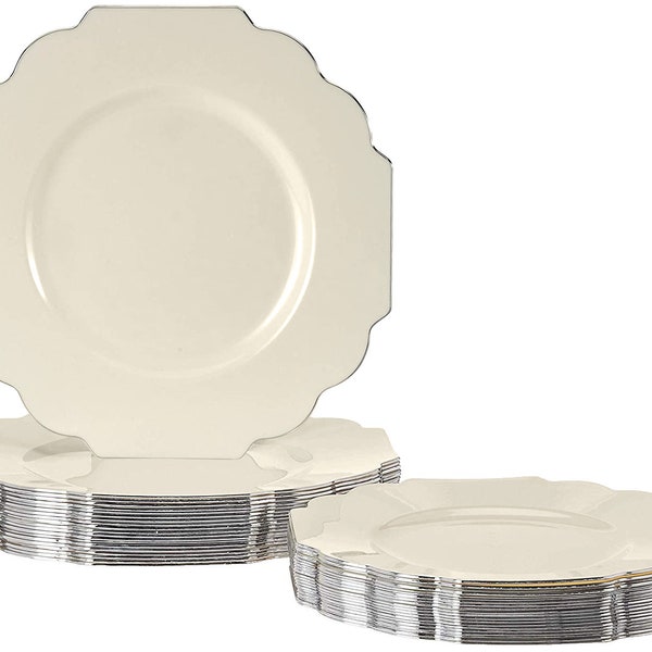 Elegant Paper Plates - Etsy