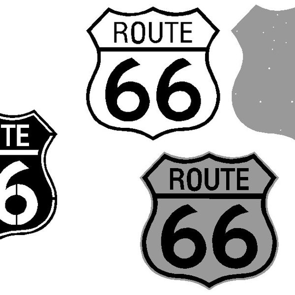 Route 66 Laser Svg - Etsy