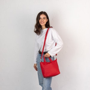 Versatile Mini Tote Bag | Fashionable and Functional Leather Handbag ...