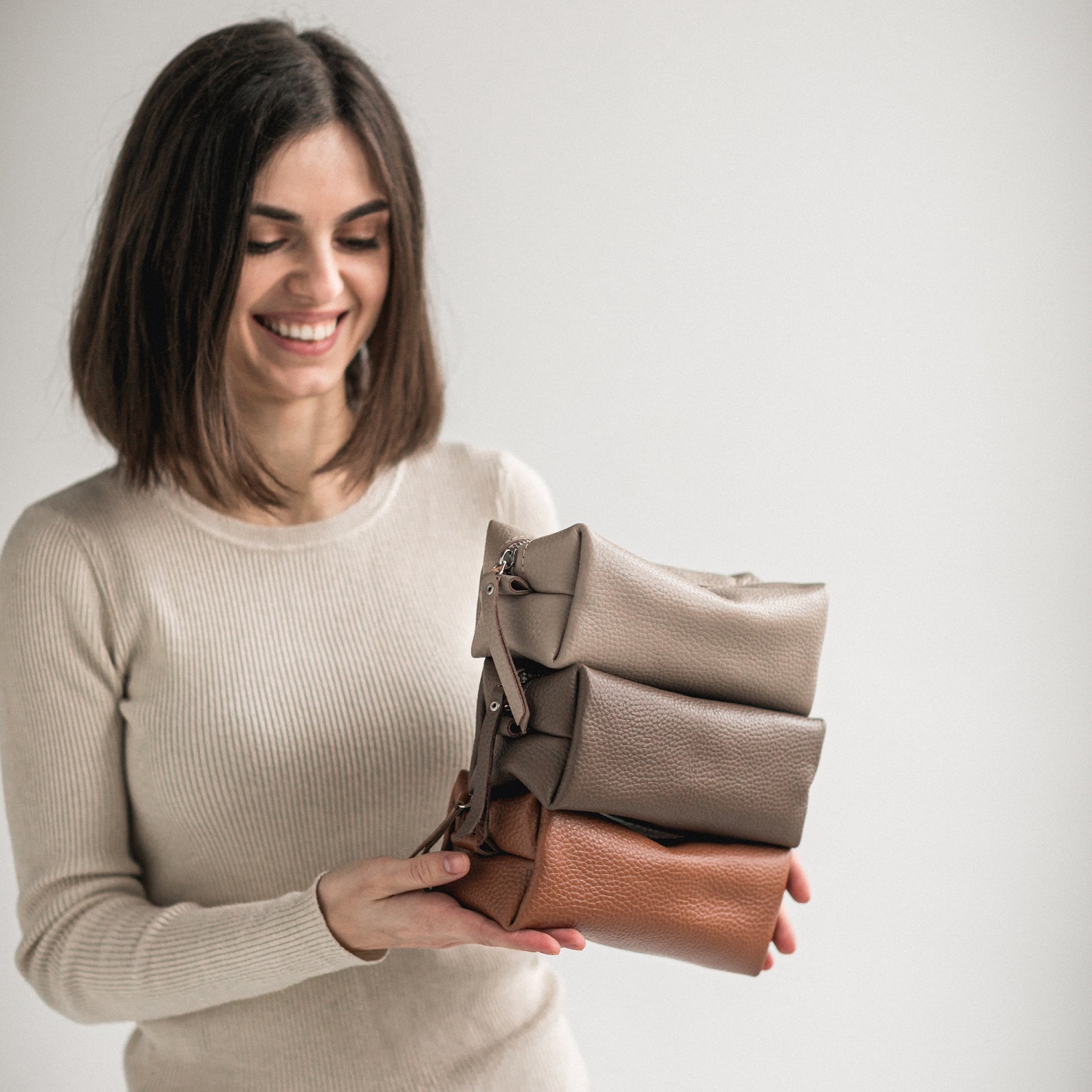 Leather Dopp Kits Mens Womens Travel Cases Mens Dopp Kit - Etsy