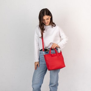 Versatile Mini Tote Bag | Fashionable and Functional Leather Handbag ...